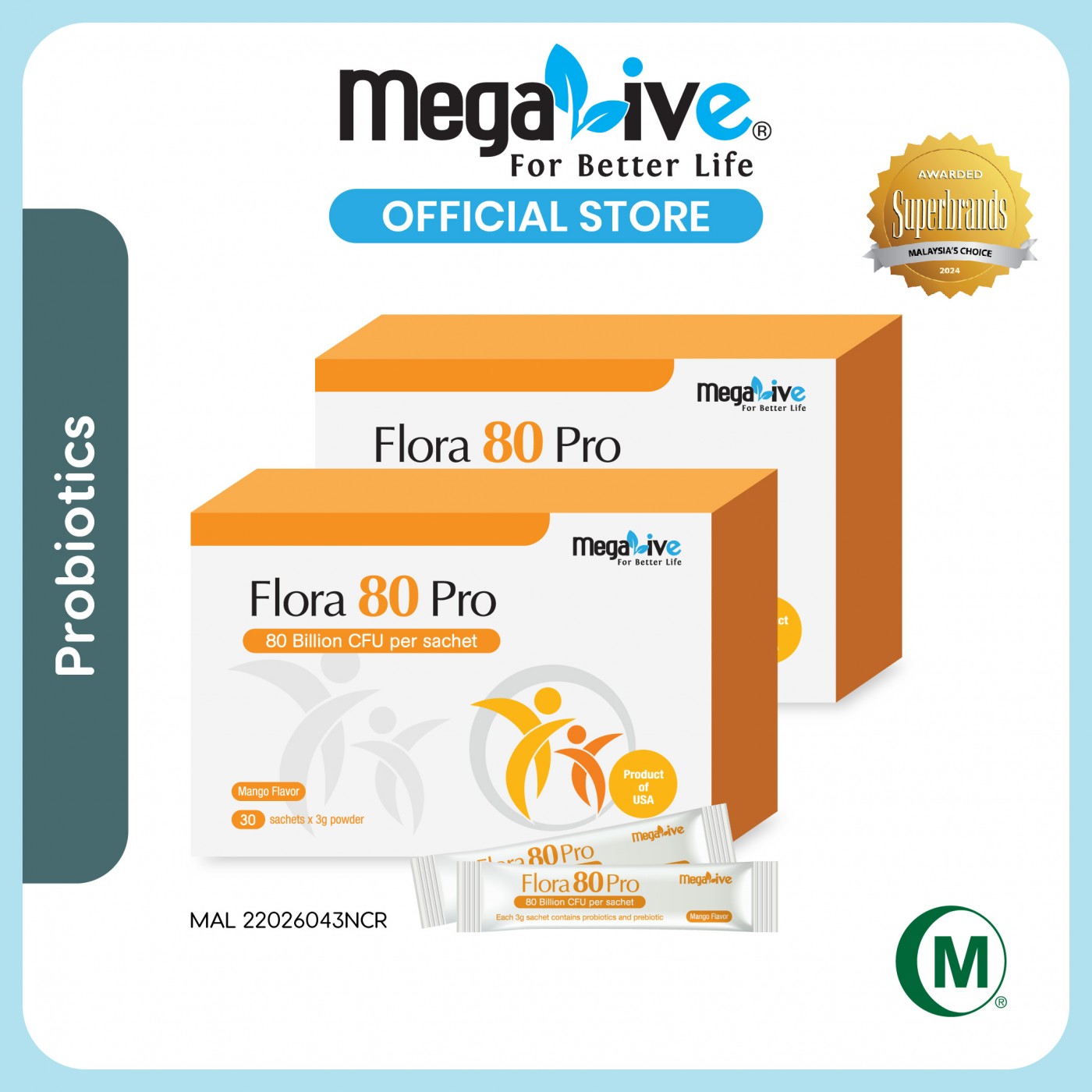 MegaLive Flora 80 Pro